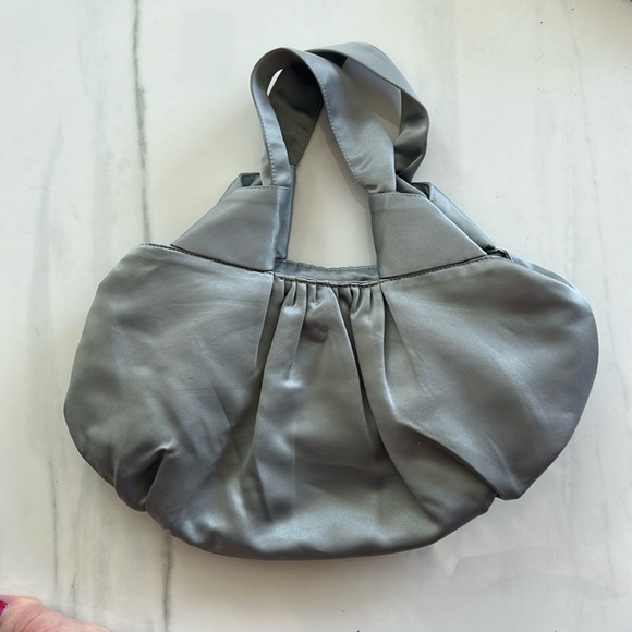Club Monaco | Bags | Light Blue Satin Club Monaco Evening Bag | Poshmark